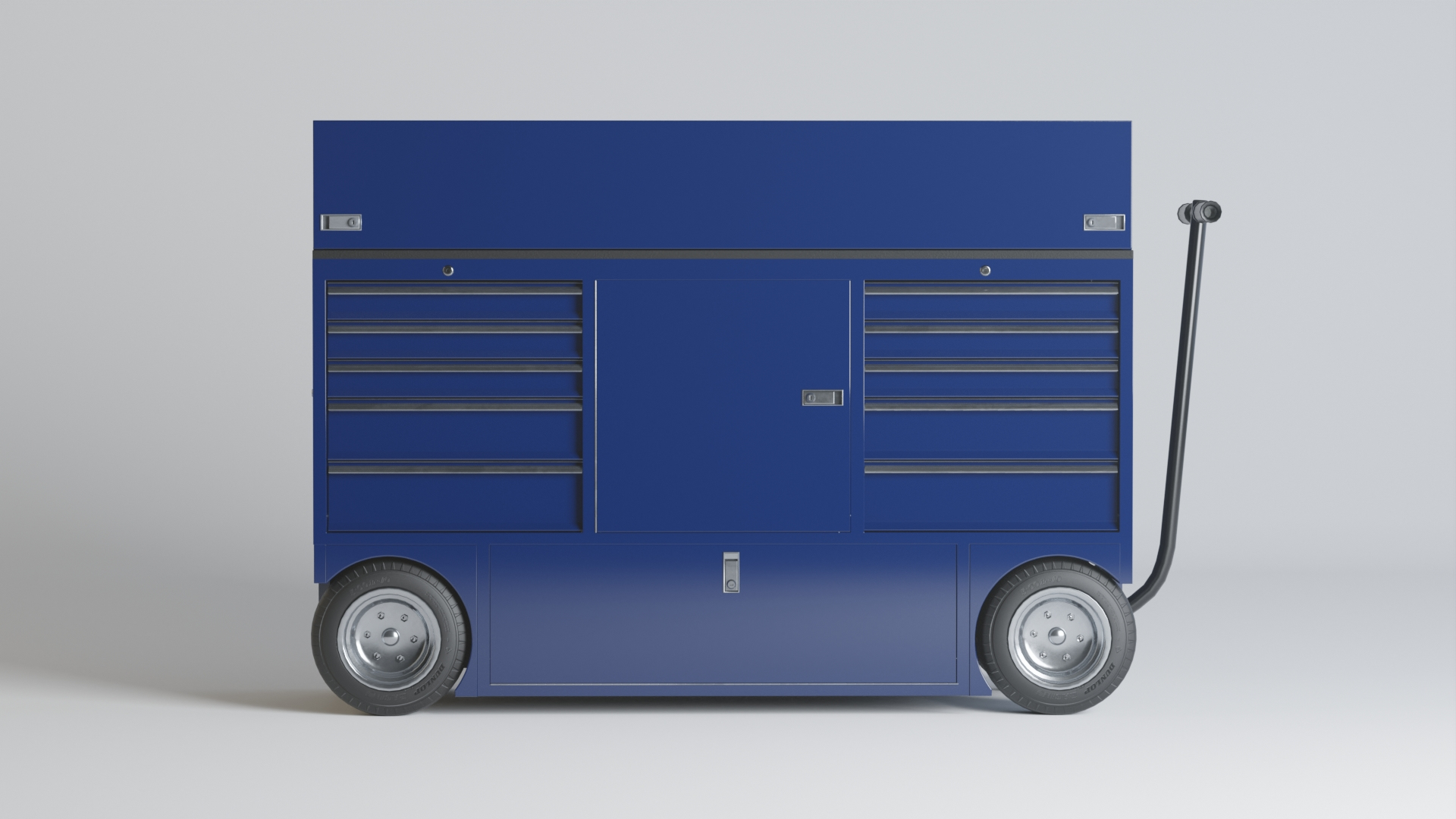 3D Workstation Cart With Top PBR Model - TurboSquid 1979197