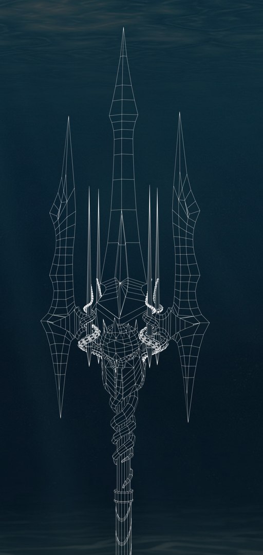 Trident Model - TurboSquid 2116507