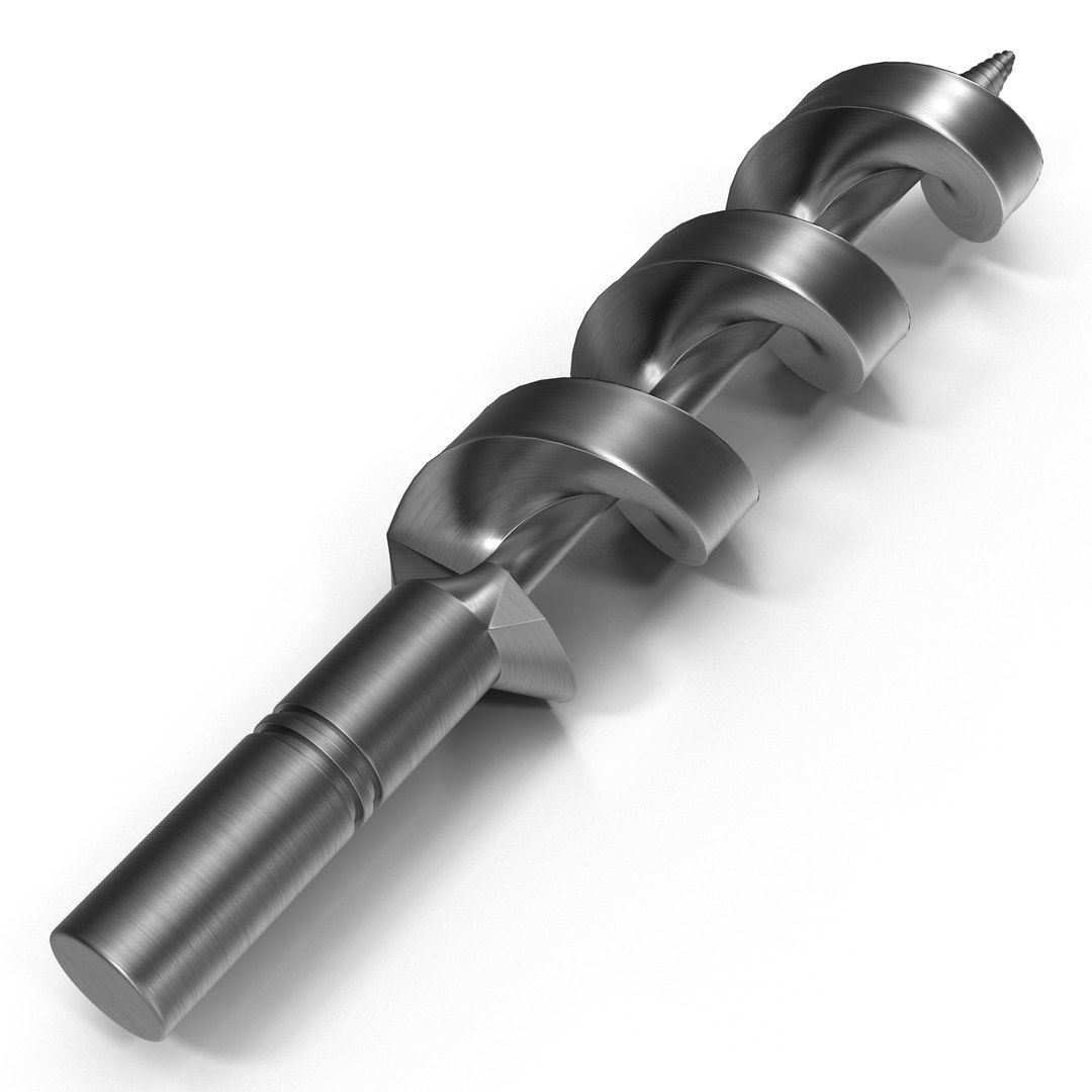 3d Model Drill Bit 3