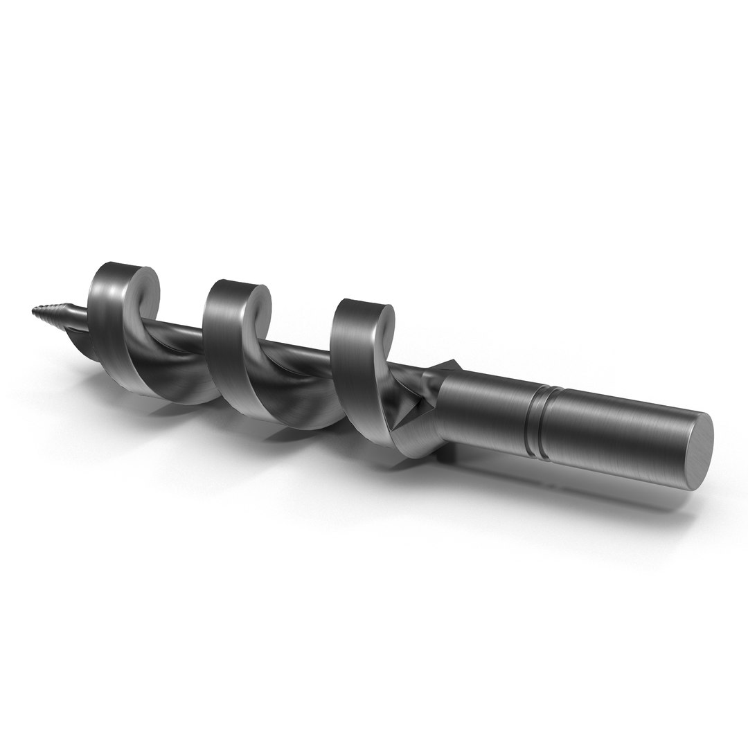 3d Model Drill Bit 3