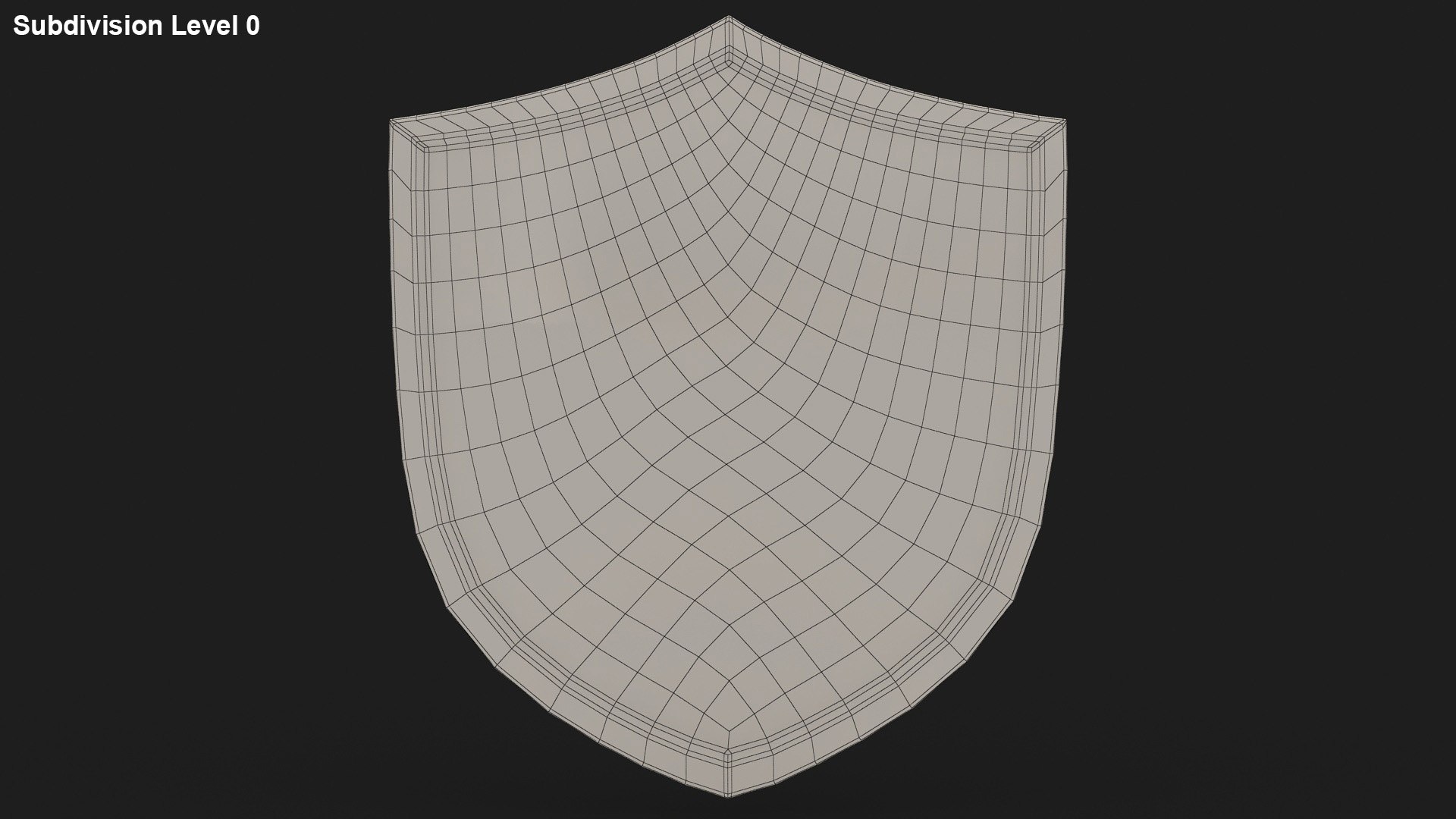 3D gold shield - TurboSquid 1575853