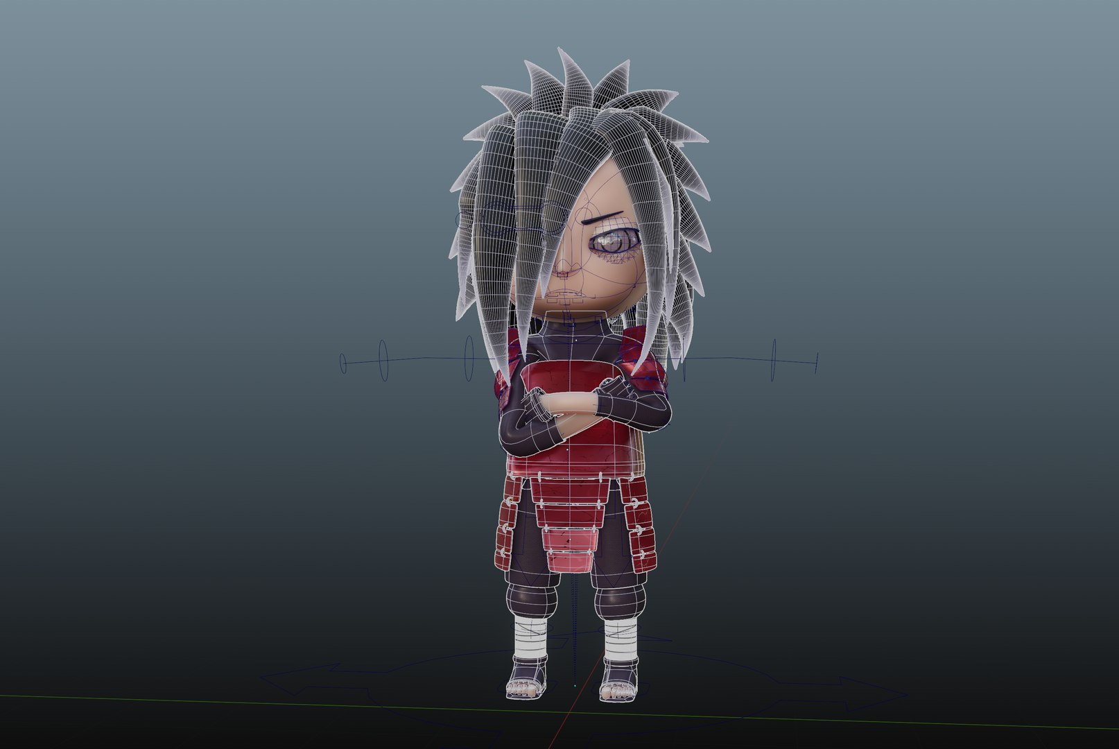 3D Madara Uchiha - TurboSquid 1742138