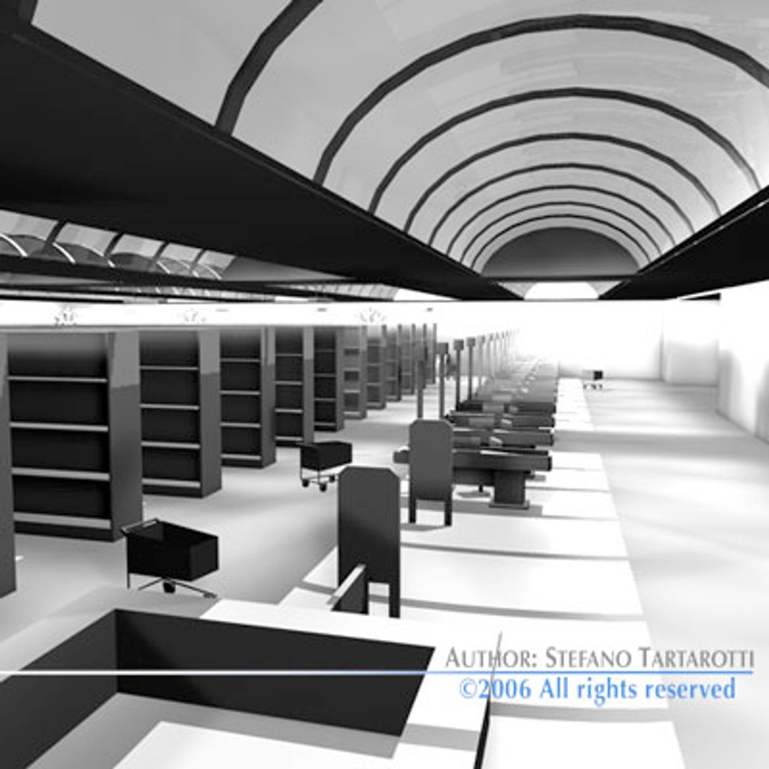 Supermarket Shop Store 3d Model