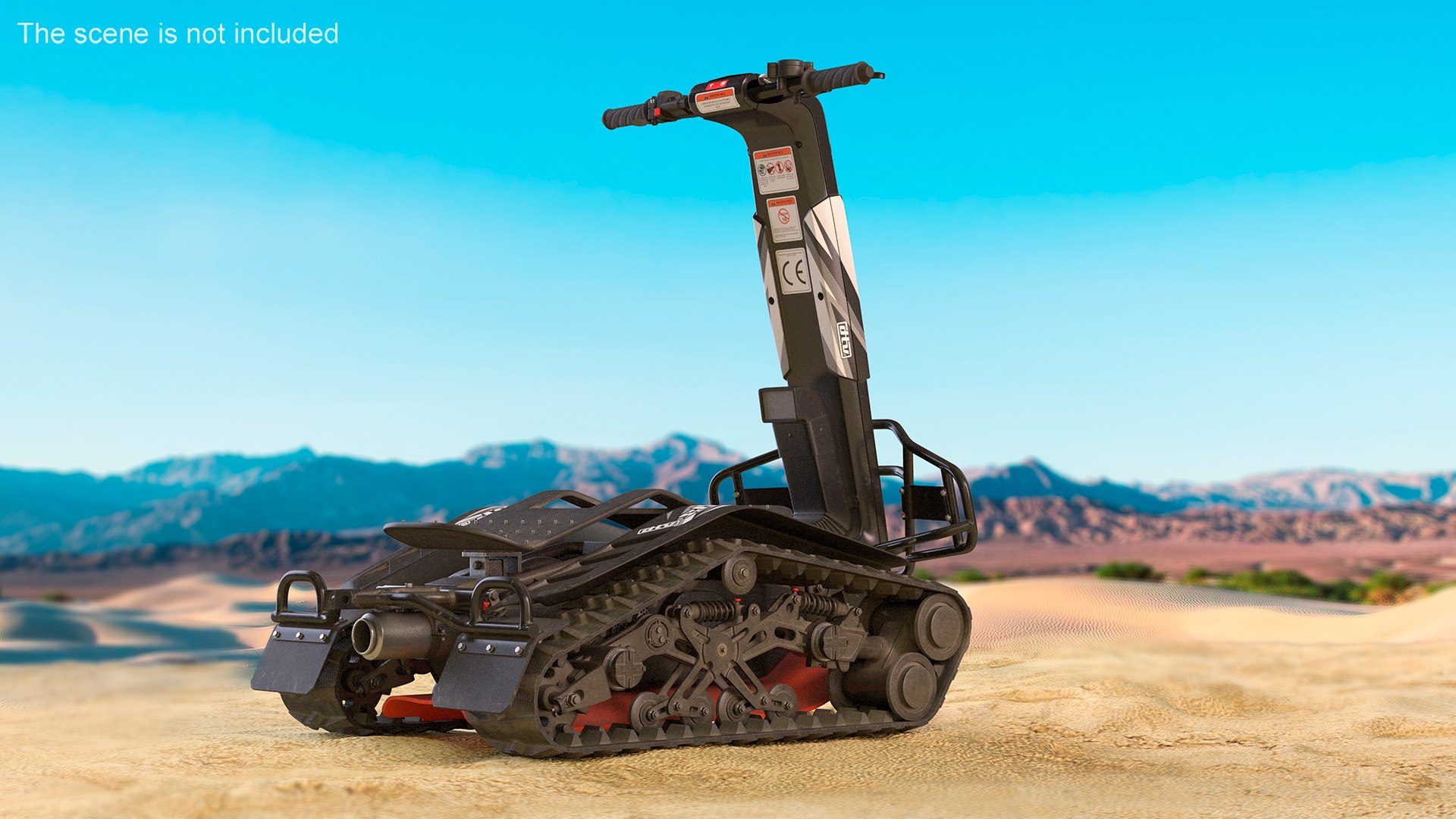 3D Dusted Stands Up DTV Shredder Model - TurboSquid 2174850