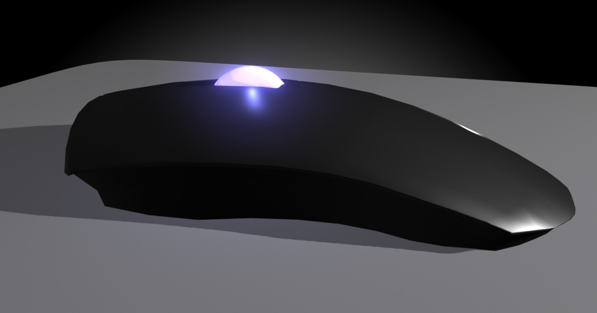 Free Computer Mouse Glowing Wheel 3d Model