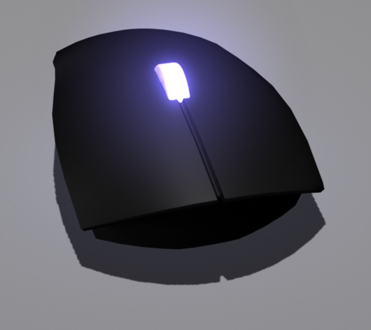 Free Computer Mouse Glowing Wheel 3d Model