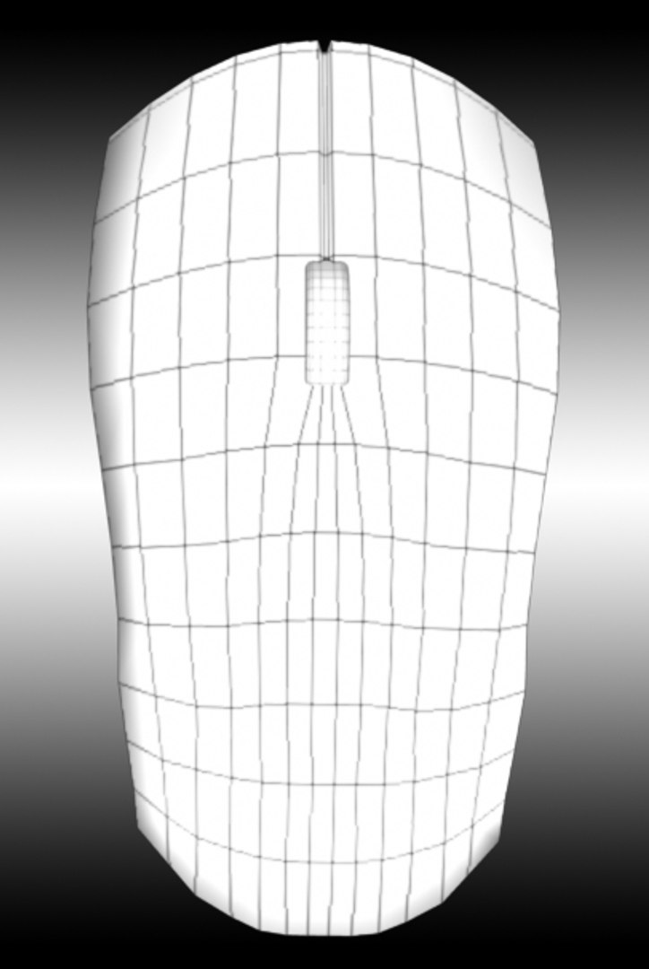 Free Computer Mouse Glowing Wheel 3d Model