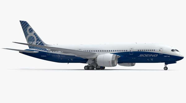 3D Boeing 787-8 Dreamliner Rigged - TurboSquid 1850477