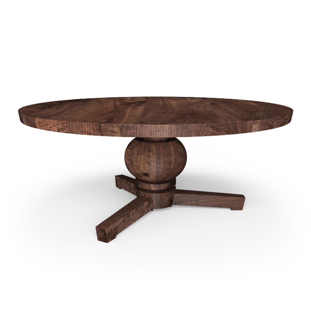 Hudson Manor Table 3d Model