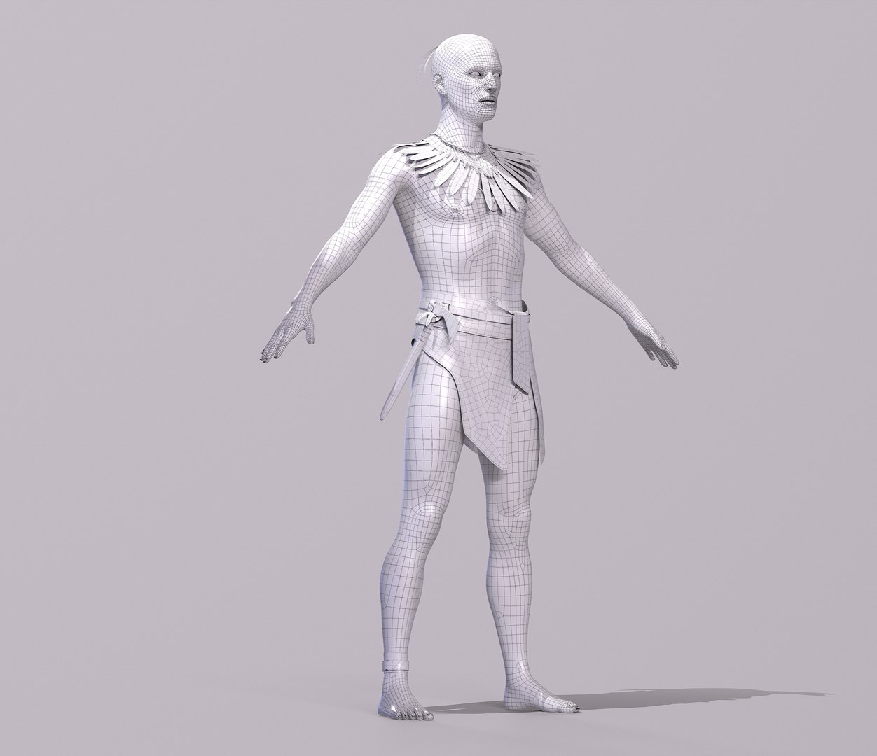 3D model Native American game Character - TurboSquid 1981237