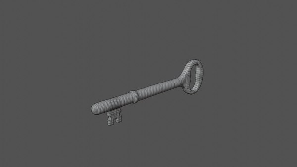 modelo 3d Llave vieja - TurboSquid 1877243