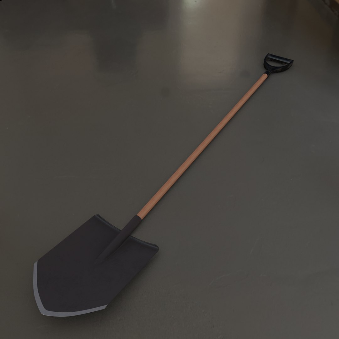 3d Spade Model