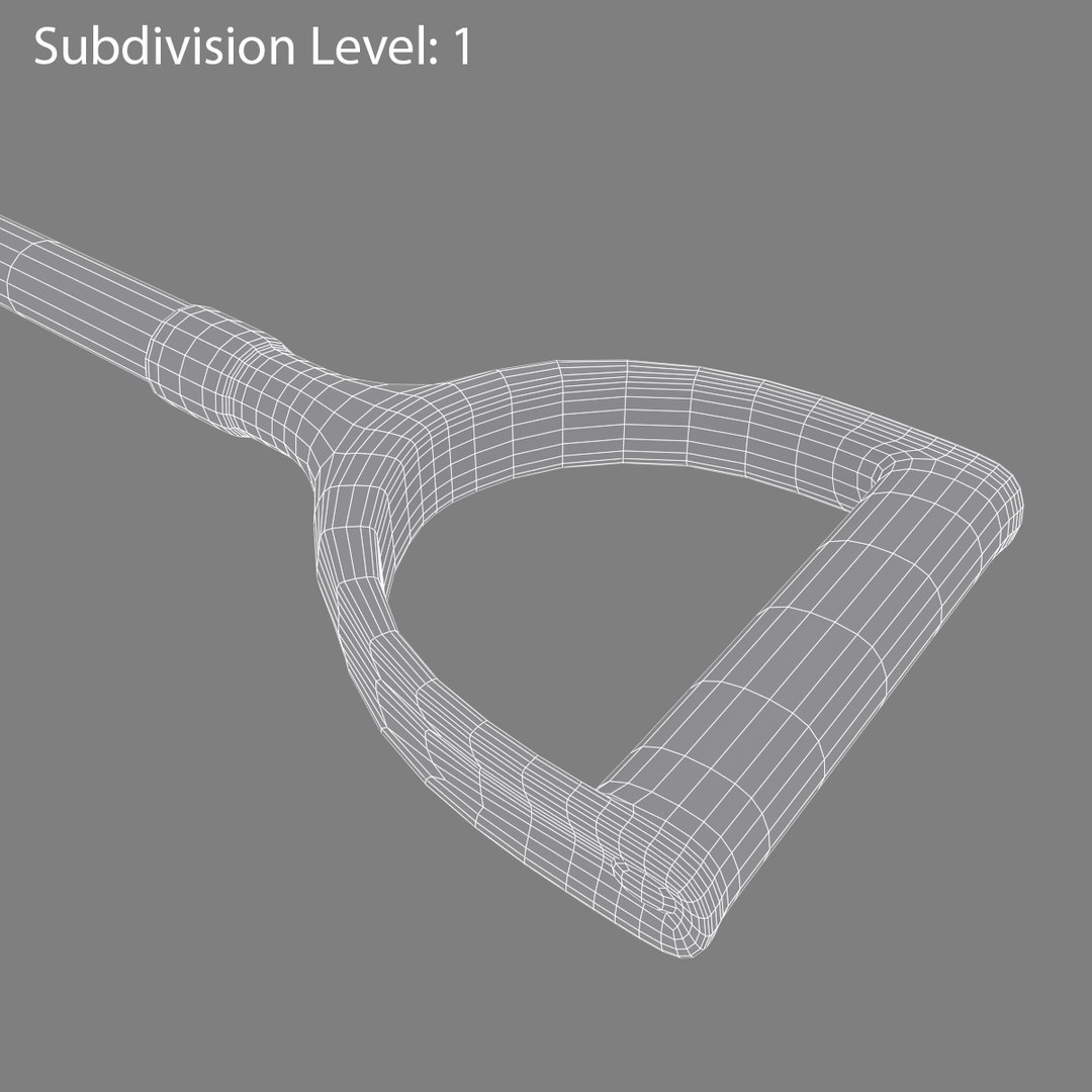3d Spade Model