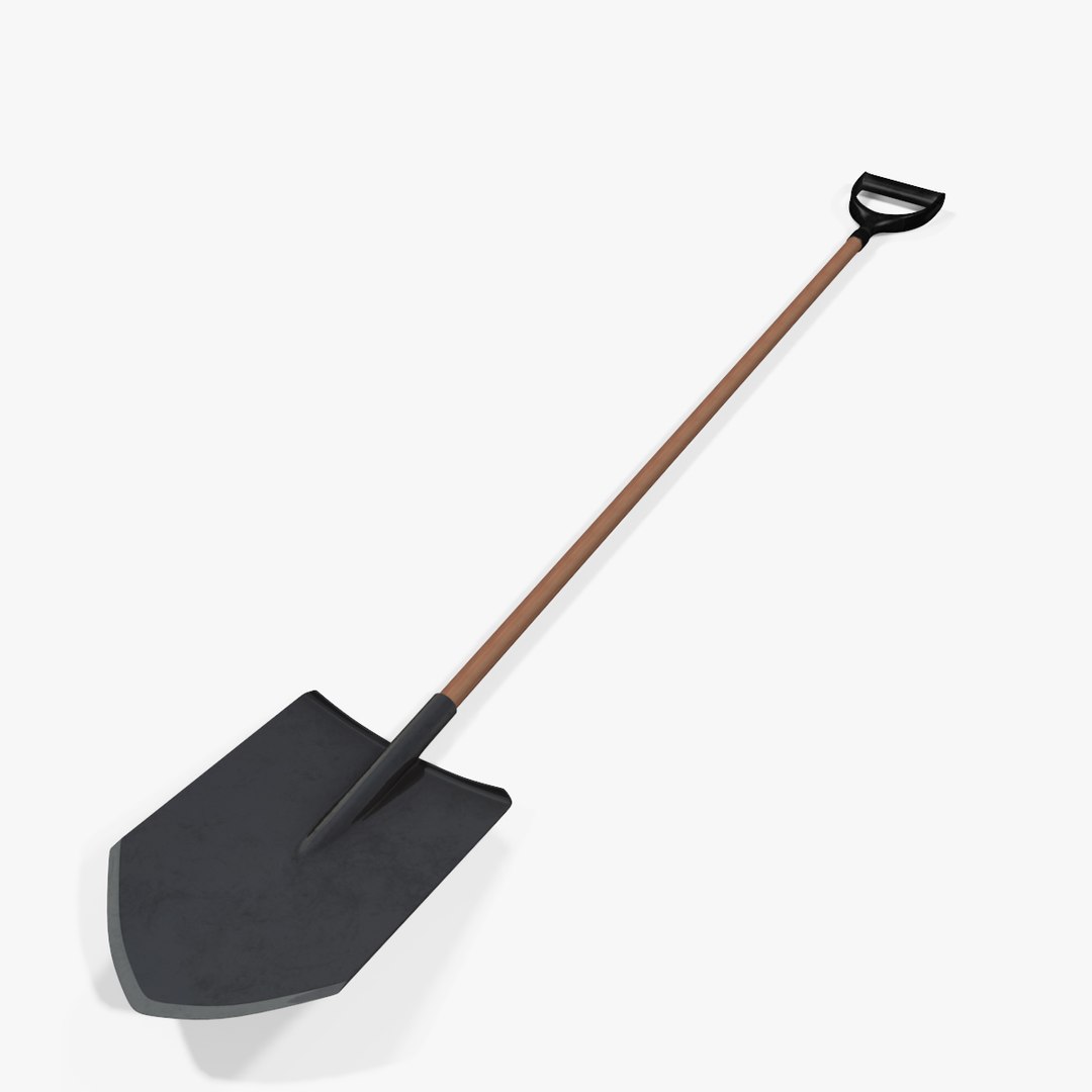 3d Spade Model