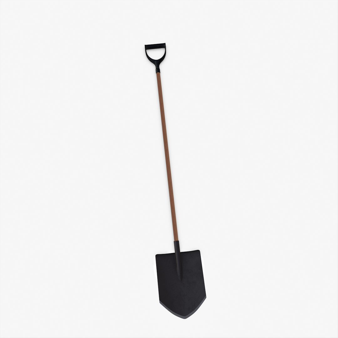 3d Spade Model