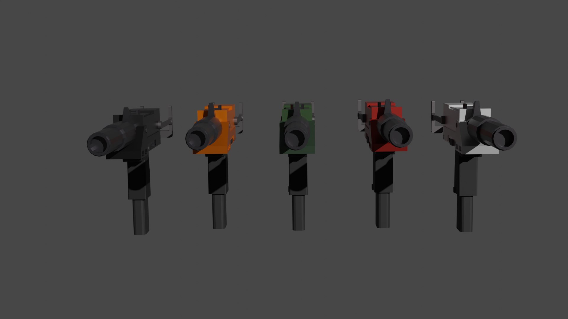 3D Autopistol Pattern Voss Mk 11 Model - TurboSquid 2202452