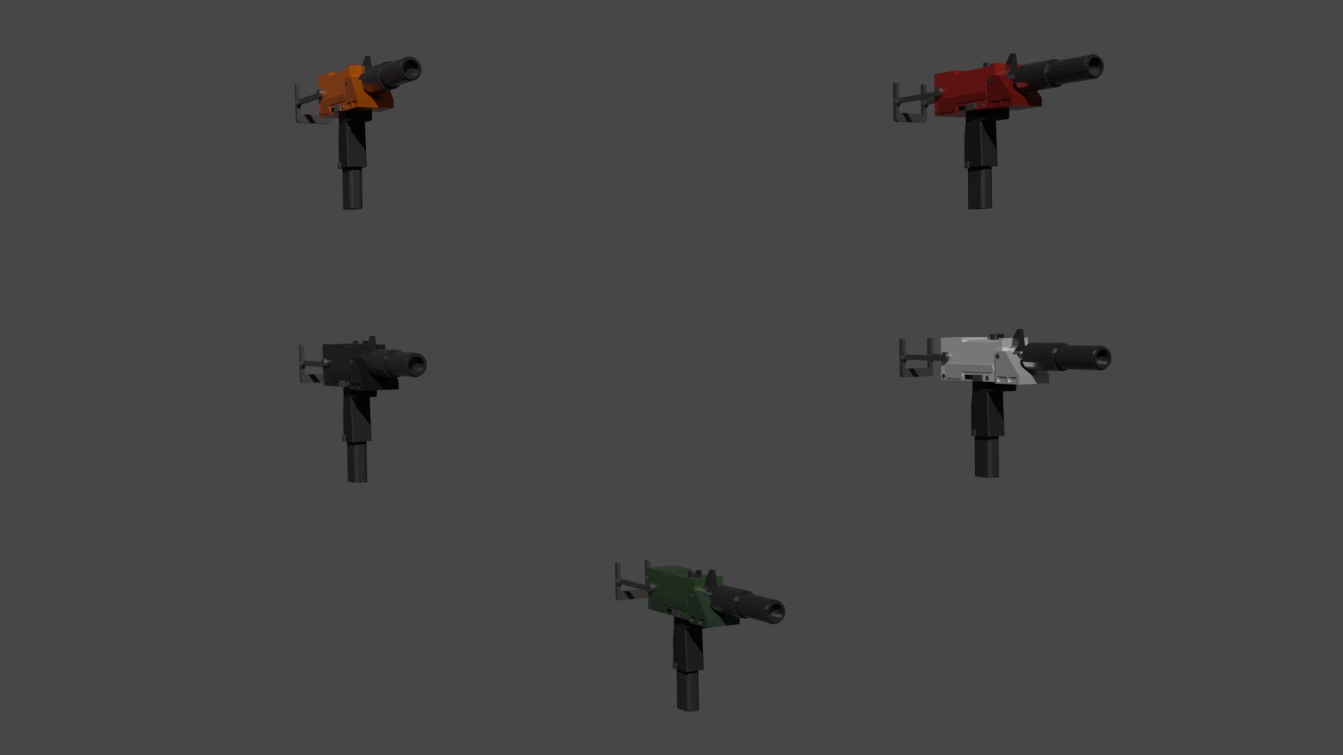 3D Autopistol Pattern Voss Mk 11 Model - TurboSquid 2202452