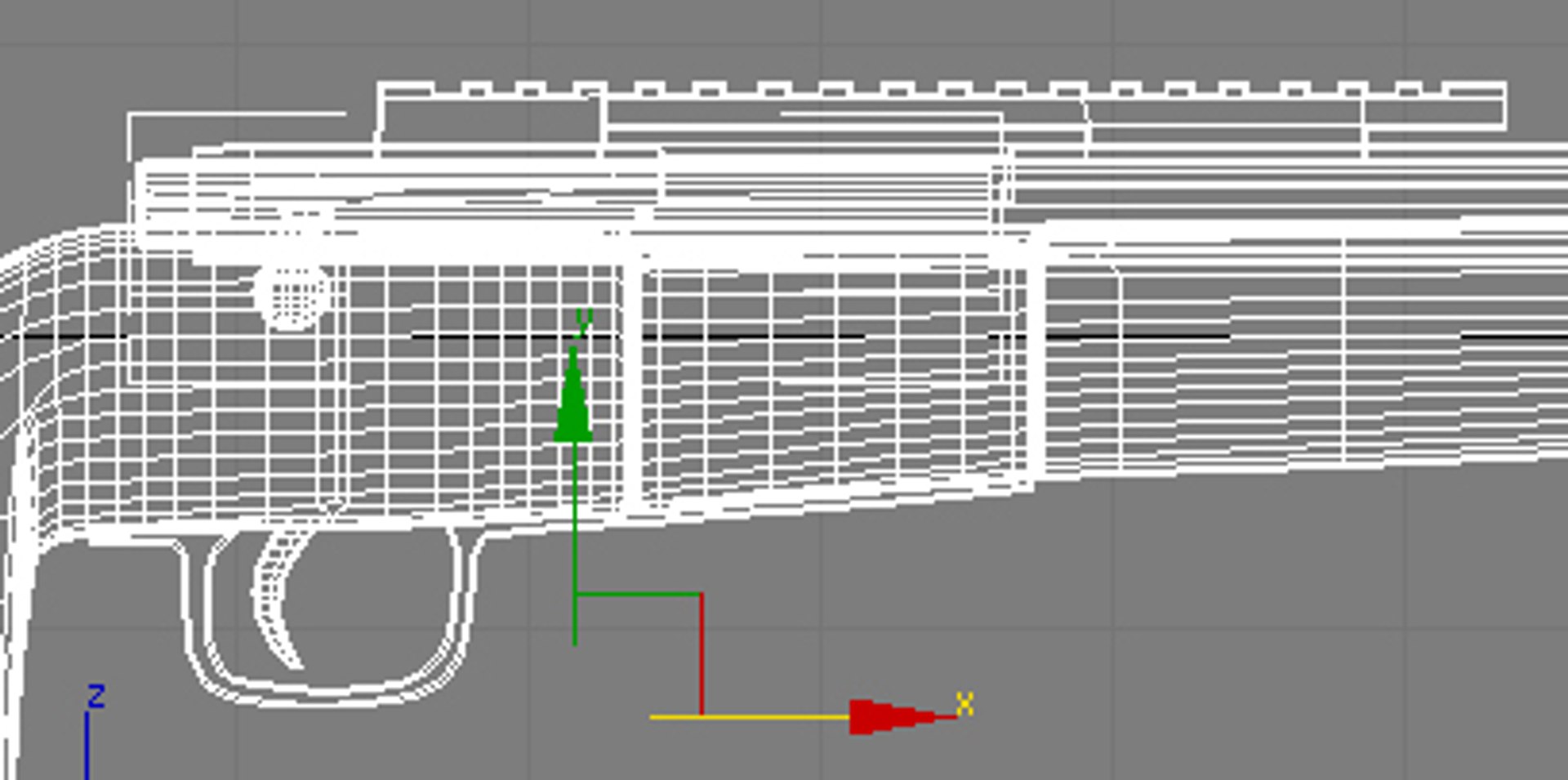 3d Bolt Action Rifle Gun