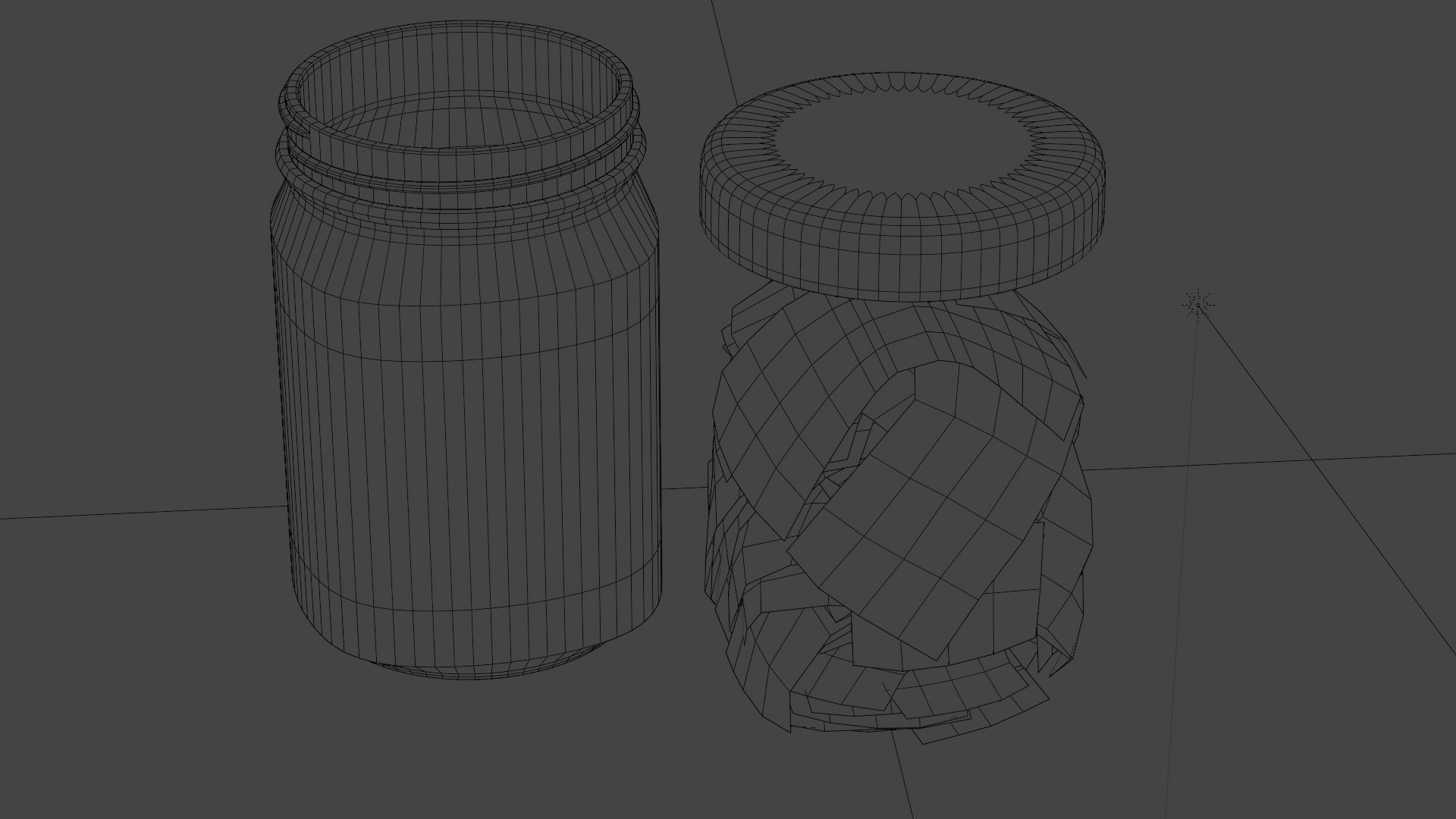 3D Dollars Glass Jar - TurboSquid 1851665