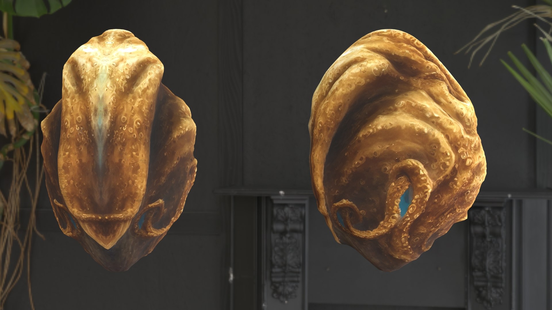 3D Biomass Alien Egg 2 Model - TurboSquid 1983246