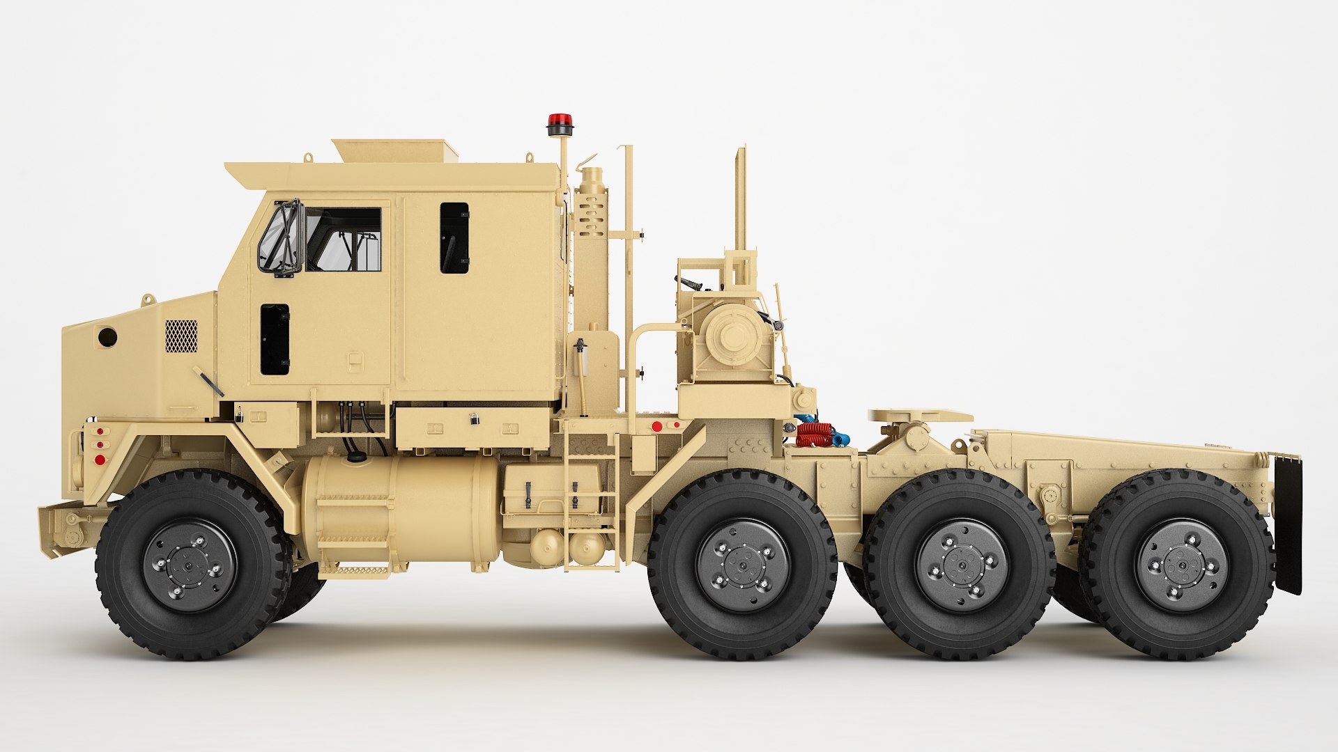 Military Semi Truck 01 3D Model - TurboSquid 2268710