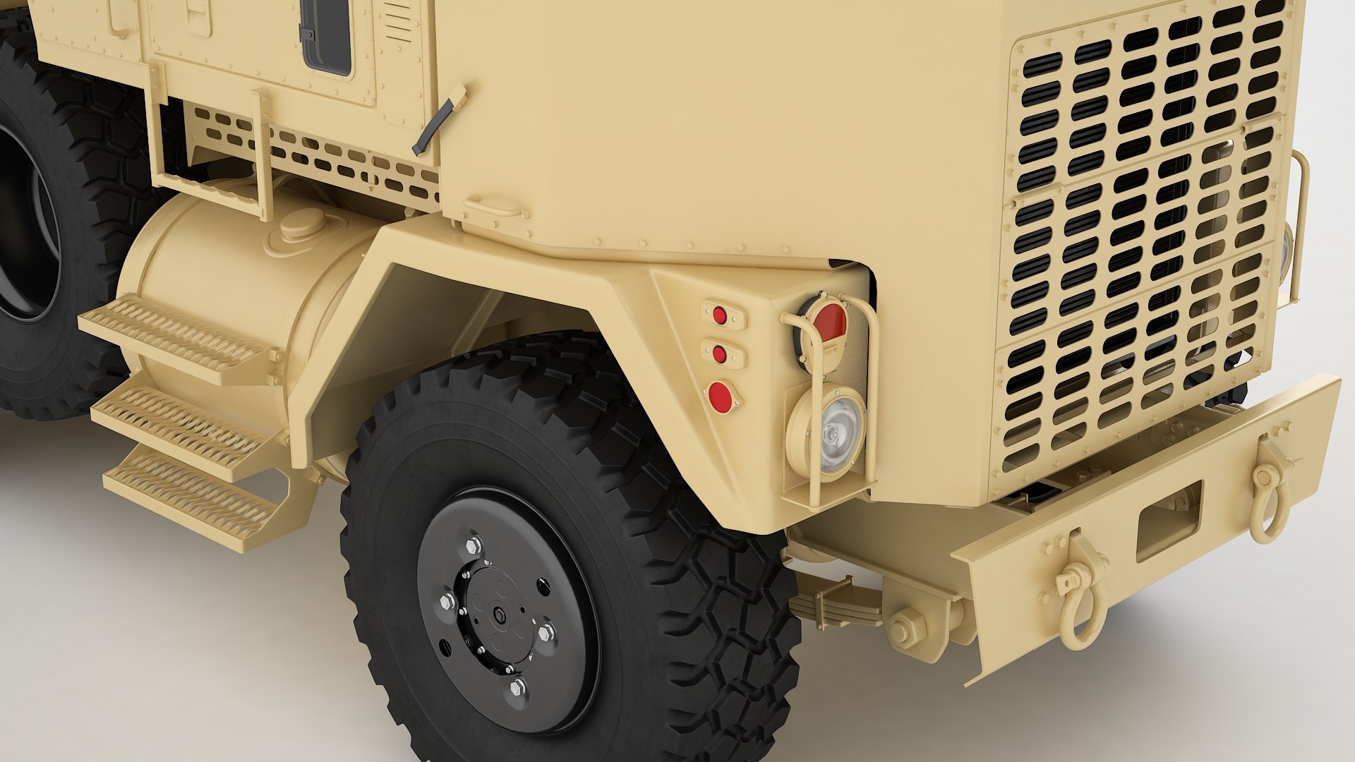 Military Semi Truck 01 3D Model - TurboSquid 2268710