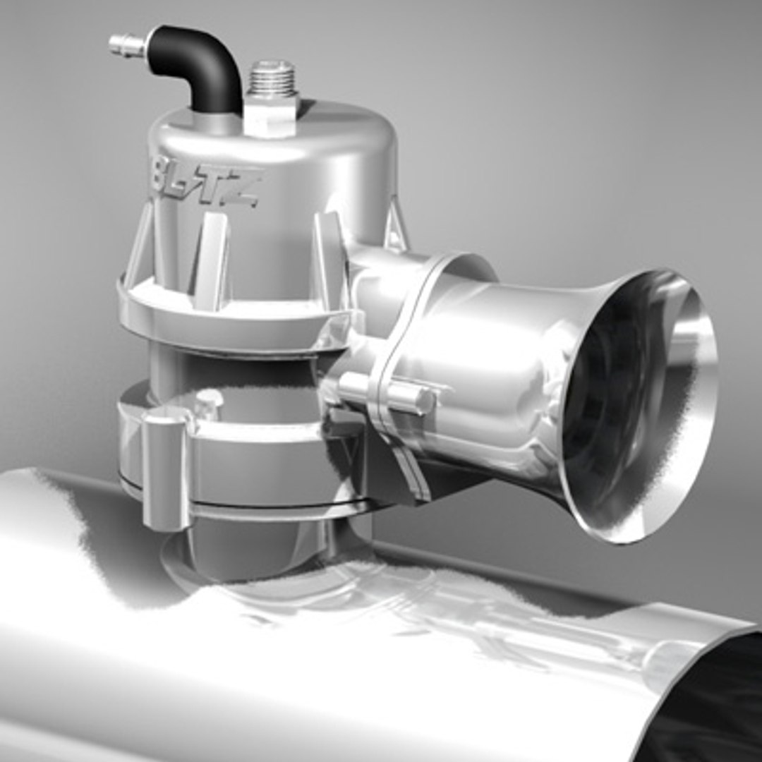 blitz blow valve 3d model