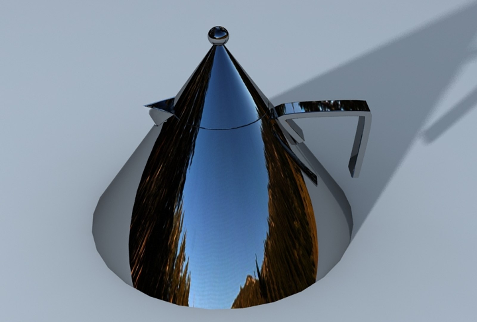 Alessi Designer Teapot 3d Max