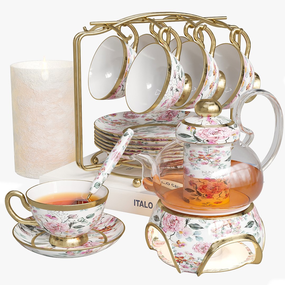 Classic Tableware Collection 3D - TurboSquid 2033921