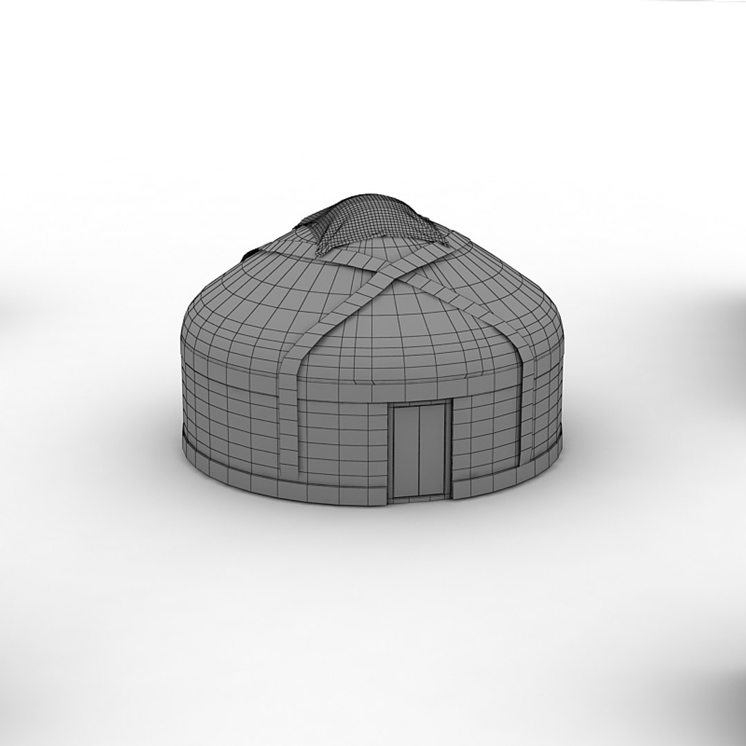 Nomad Tent Home 3d Model