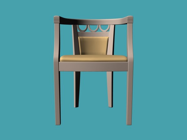 royal stool 3d model