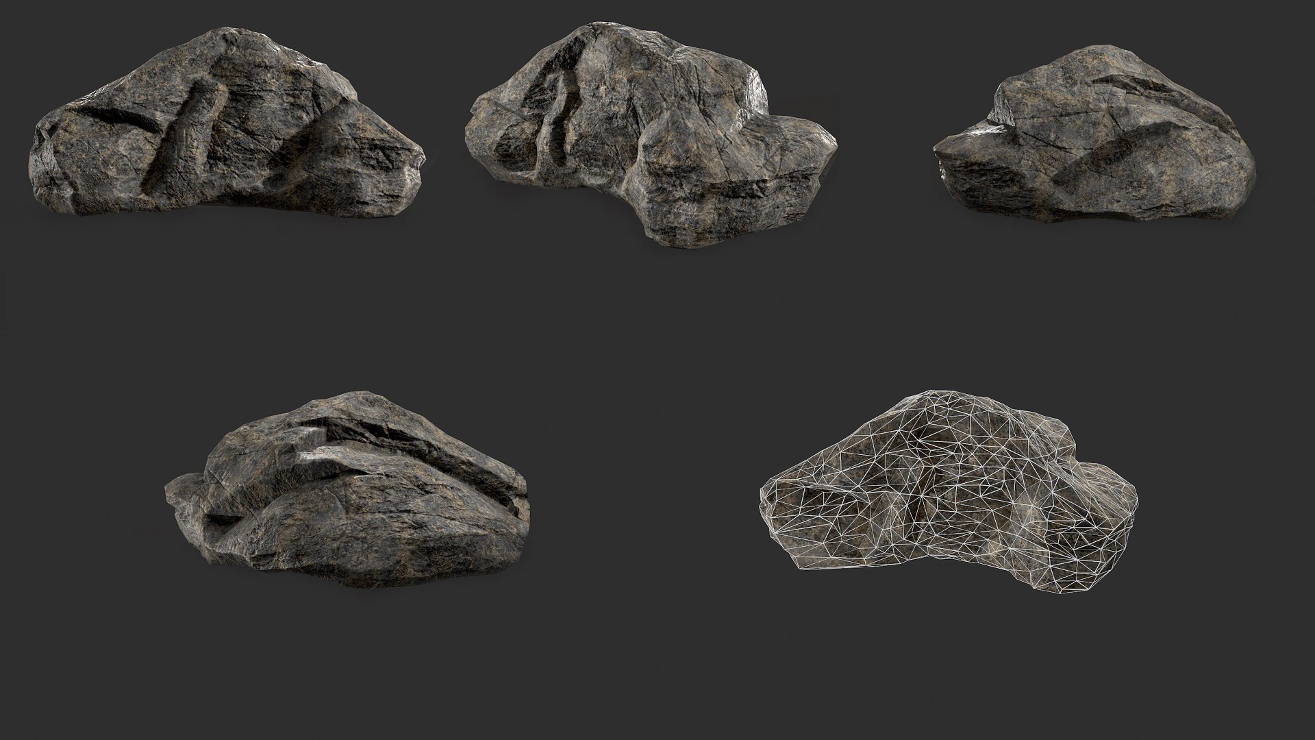 3D Model Rocks Games - TurboSquid 1616281