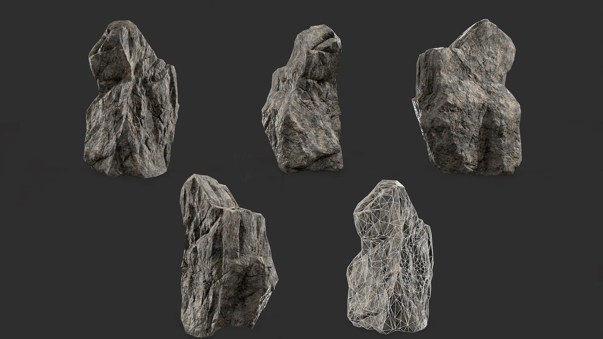 3D Model Rocks Games - TurboSquid 1616281