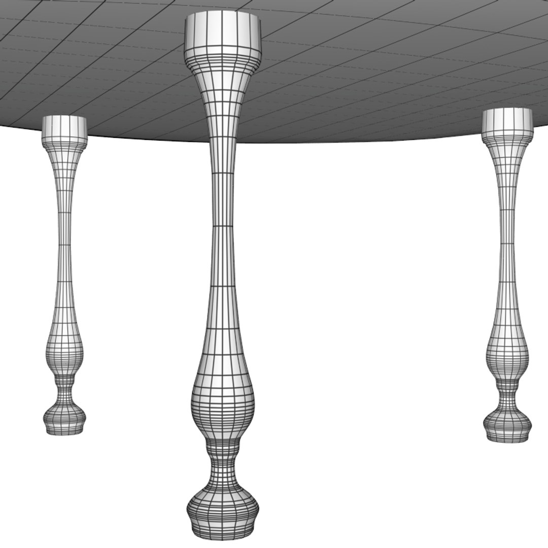Table 3d Model