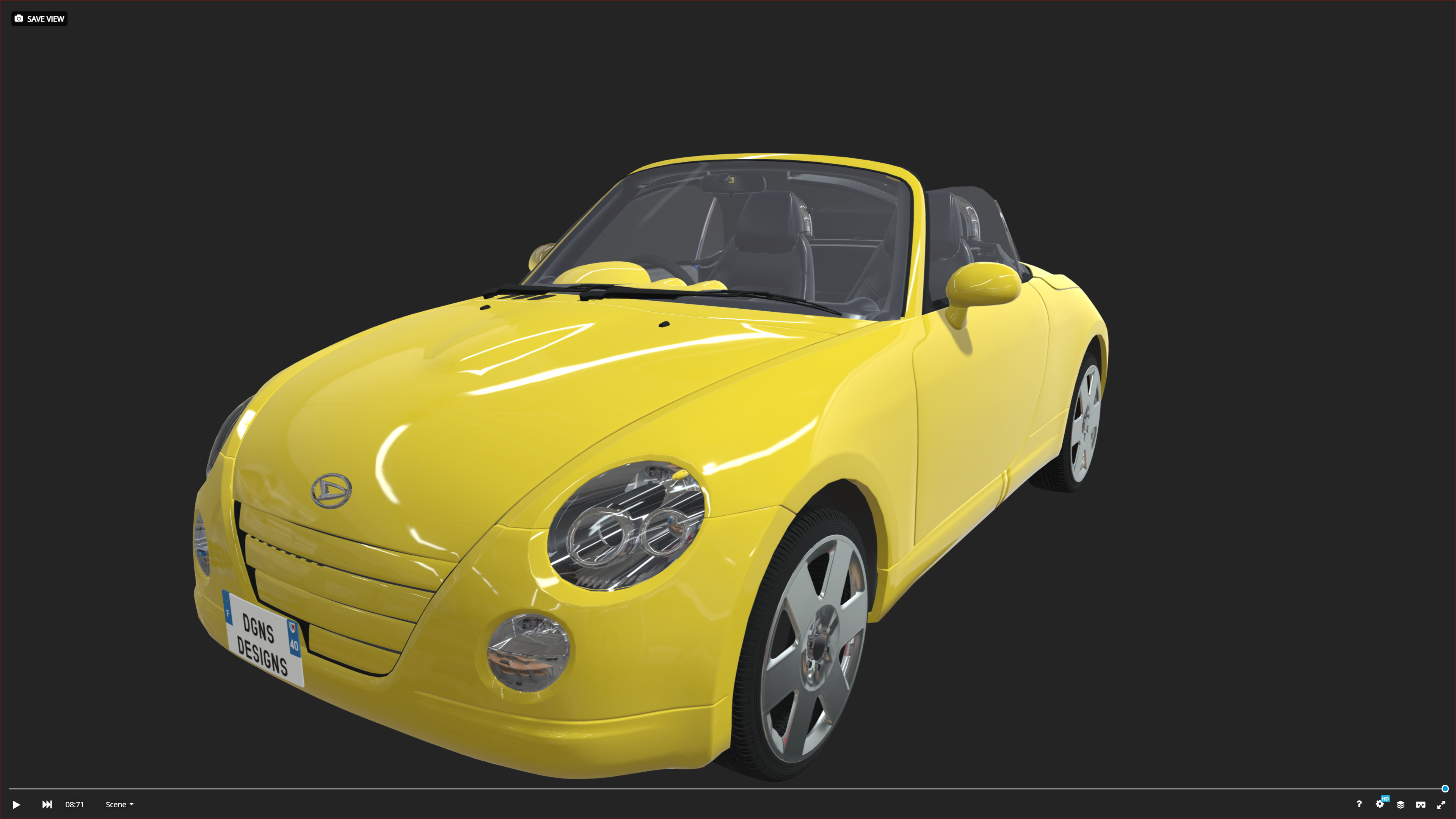 modelo 3d Daihatsu Copen - TurboSquid 1749180