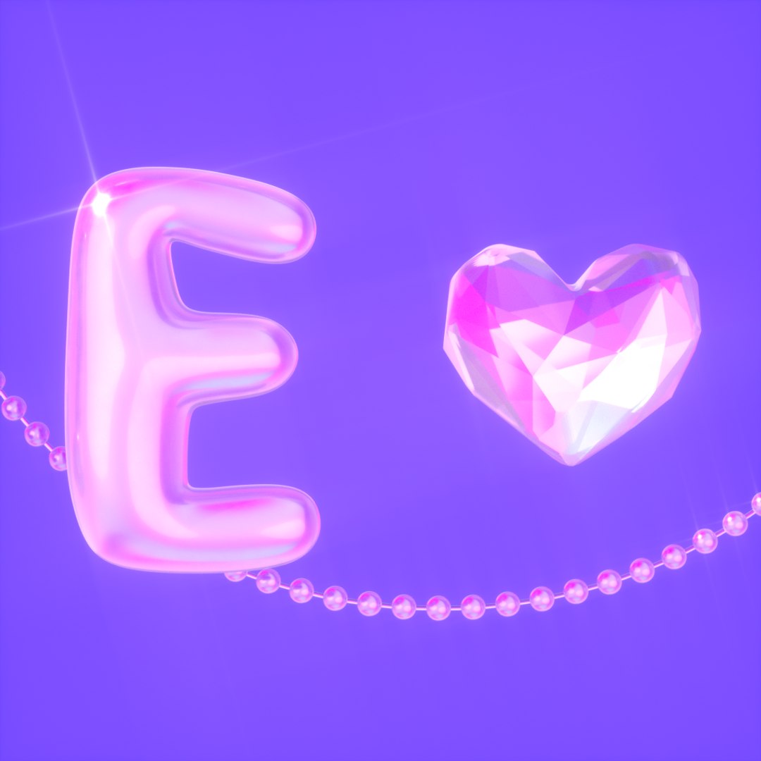 Y2K Heart Symbol Aesthetic Model - TurboSquid 2197872