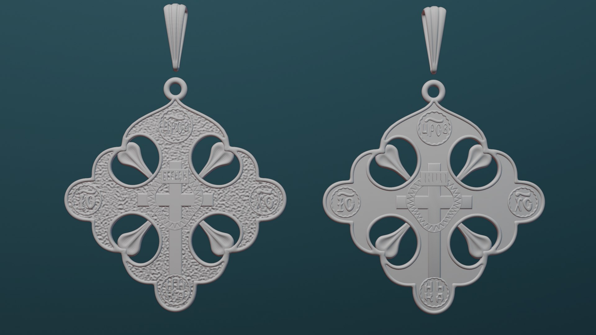 3D Hanging Cross - TurboSquid 1873444