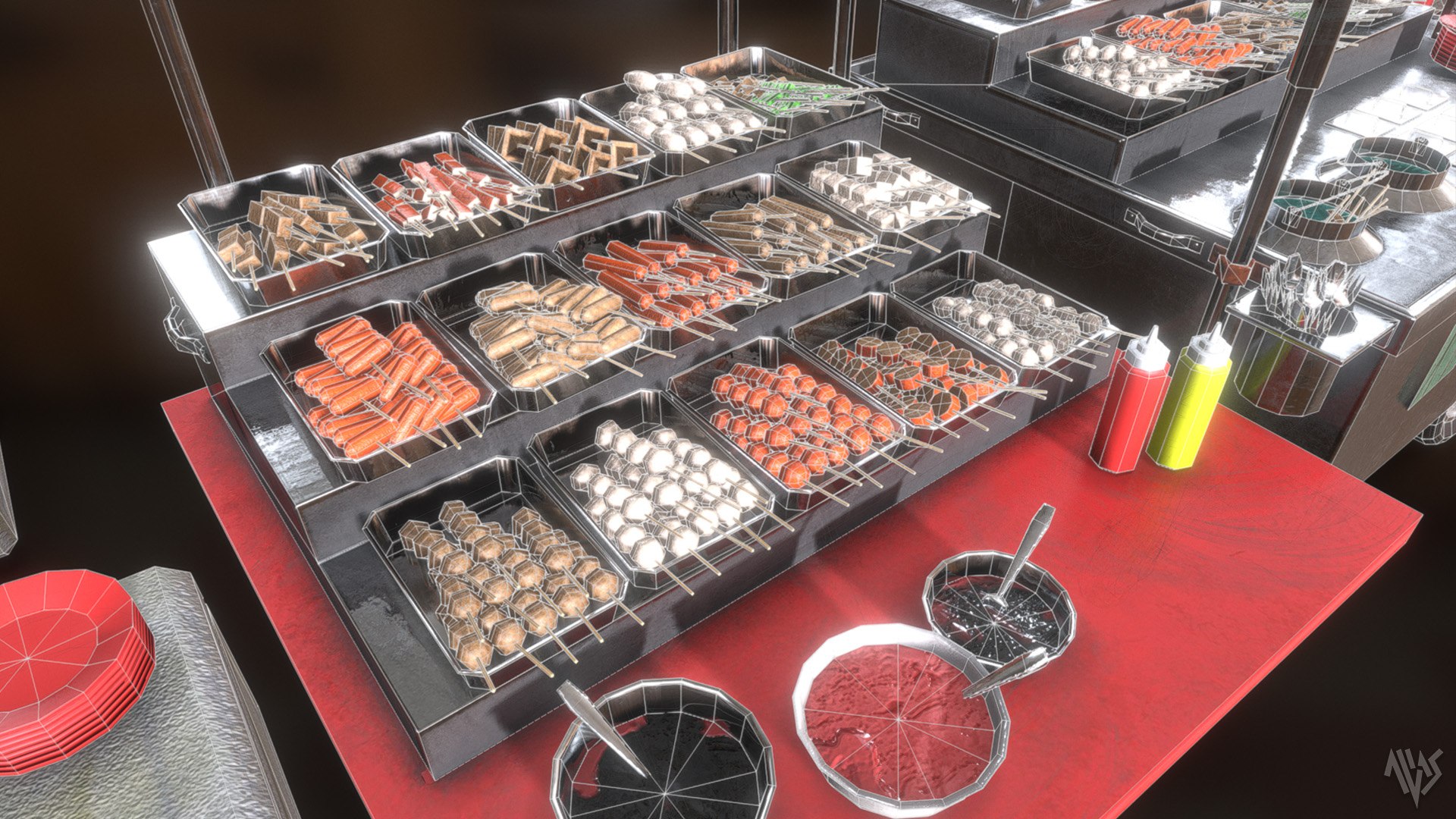 Local Steamboat Vendor 3D Model - TurboSquid 2304142