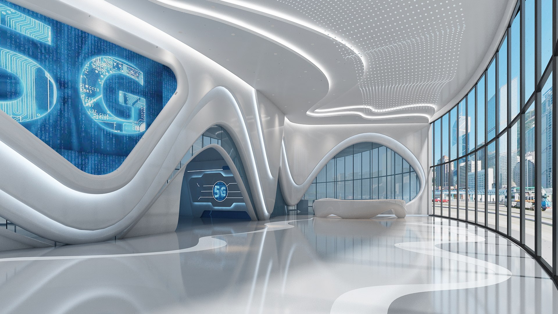 Lobby Reception Collection 01 Model - TurboSquid 2119336