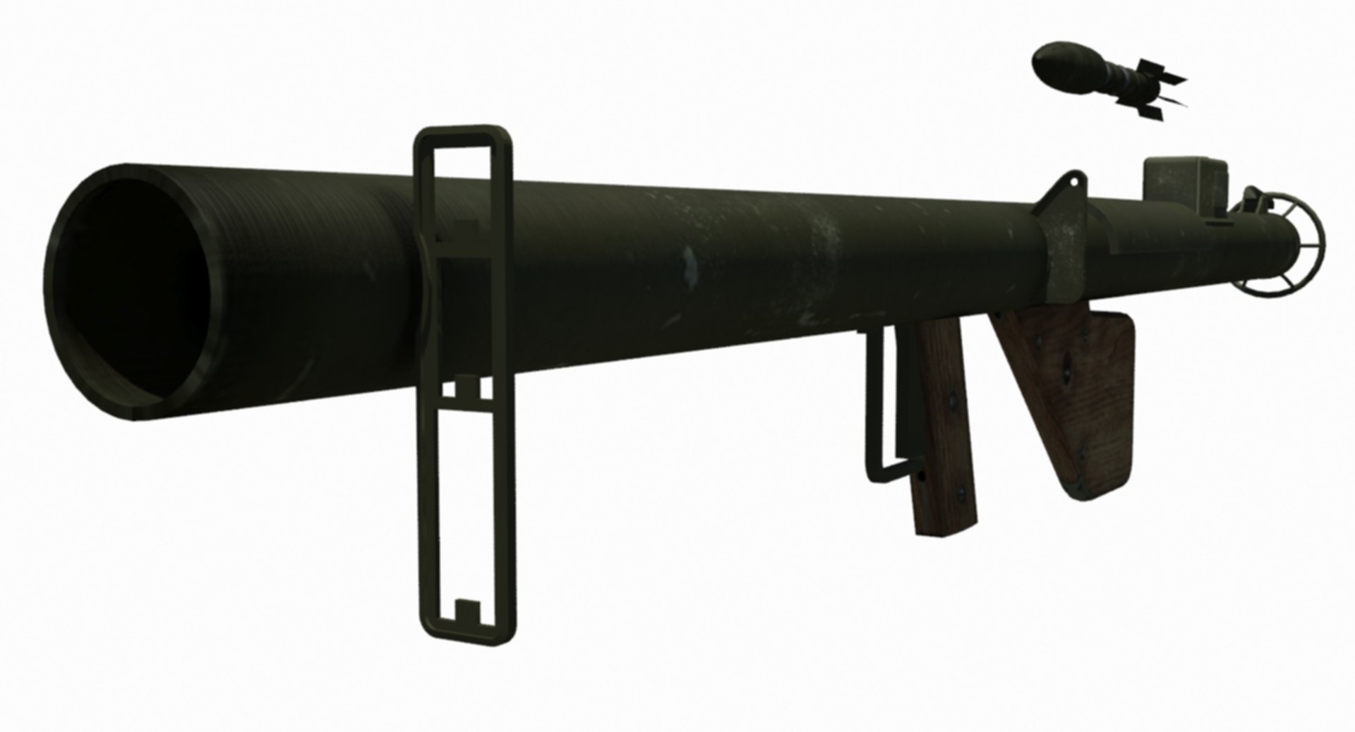 3D Bazooka M1 - TurboSquid 1274592