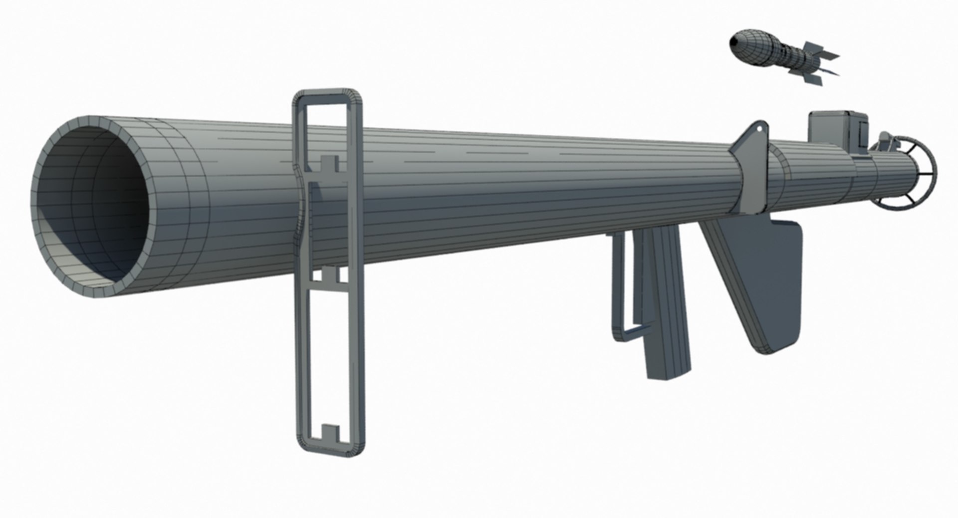 3D Bazooka M1 - TurboSquid 1274592