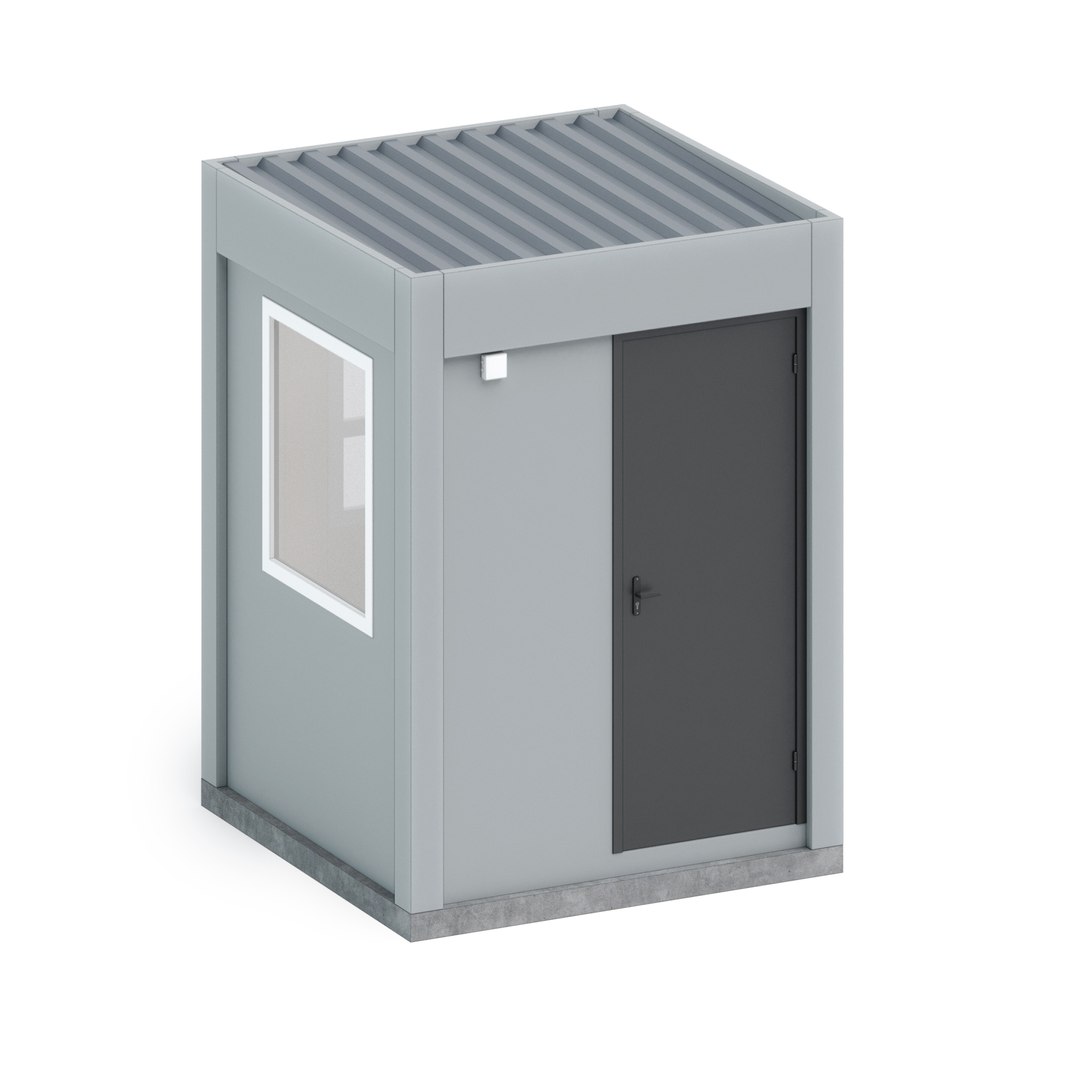 Guard Post 3D Model - TurboSquid 1594992