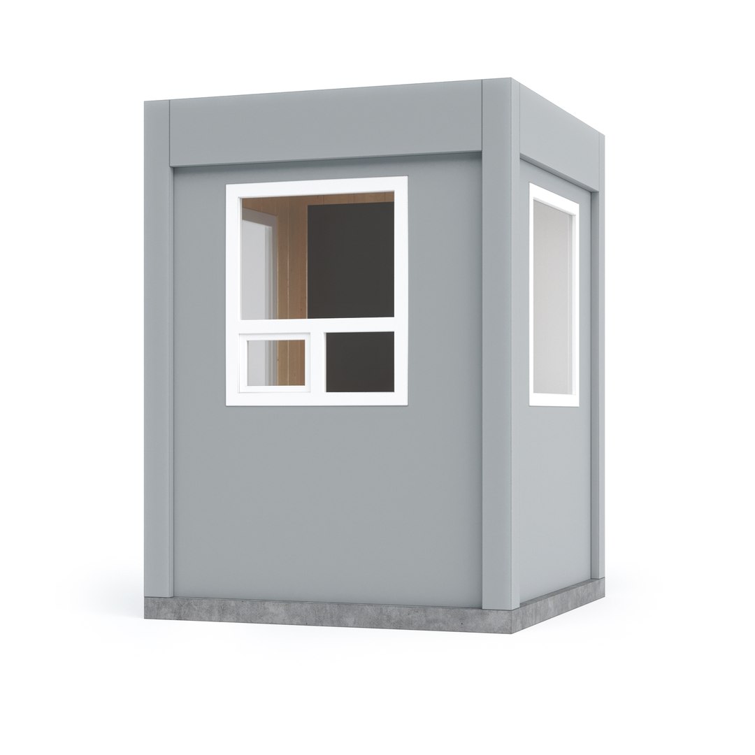 Guard Post 3D Model - TurboSquid 1594992