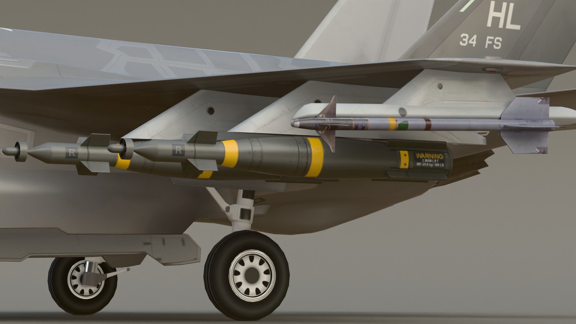 3D F35A Lightning II SC - TurboSquid 2296344