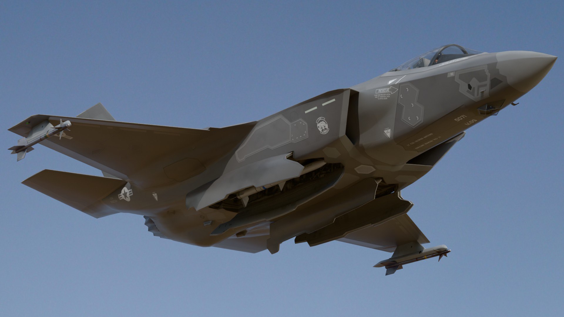 3D F35A Lightning II SC - TurboSquid 2296344