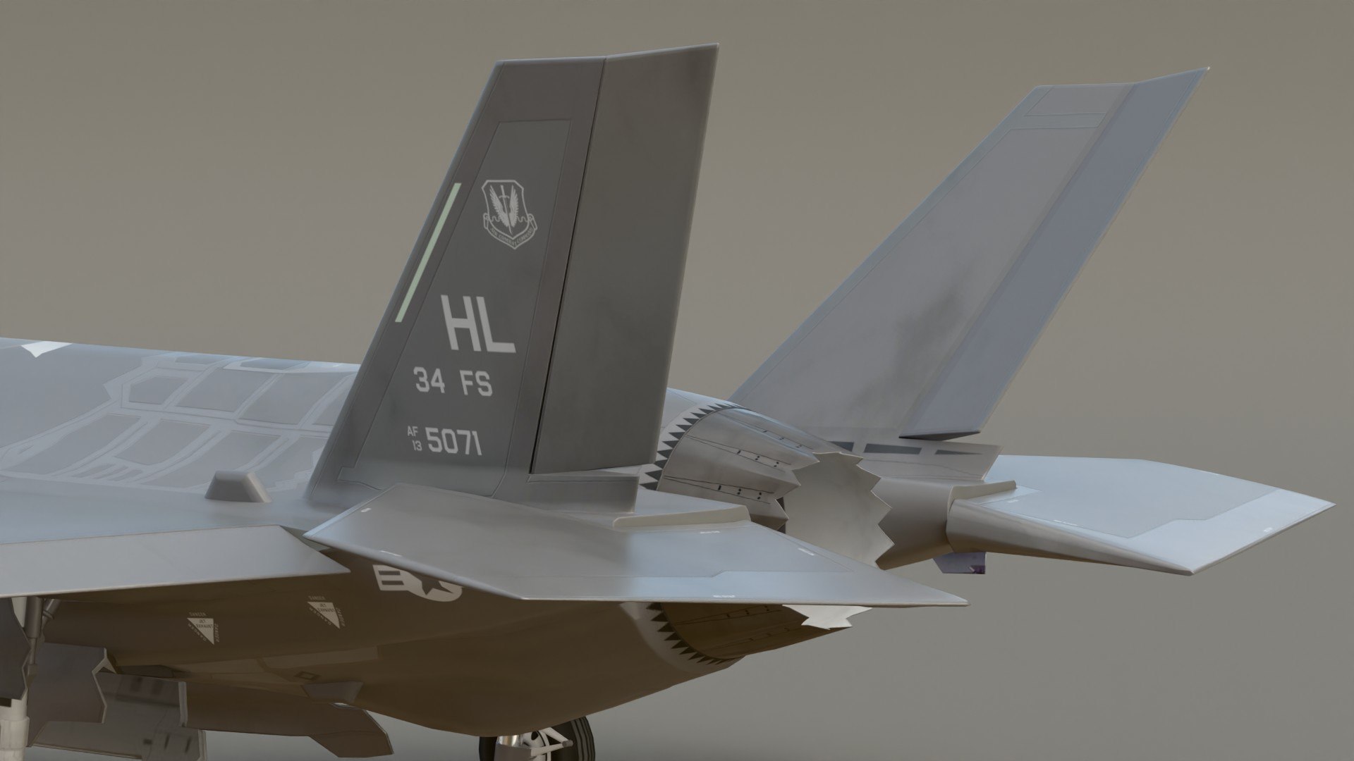 3D F35A Lightning II SC - TurboSquid 2296344