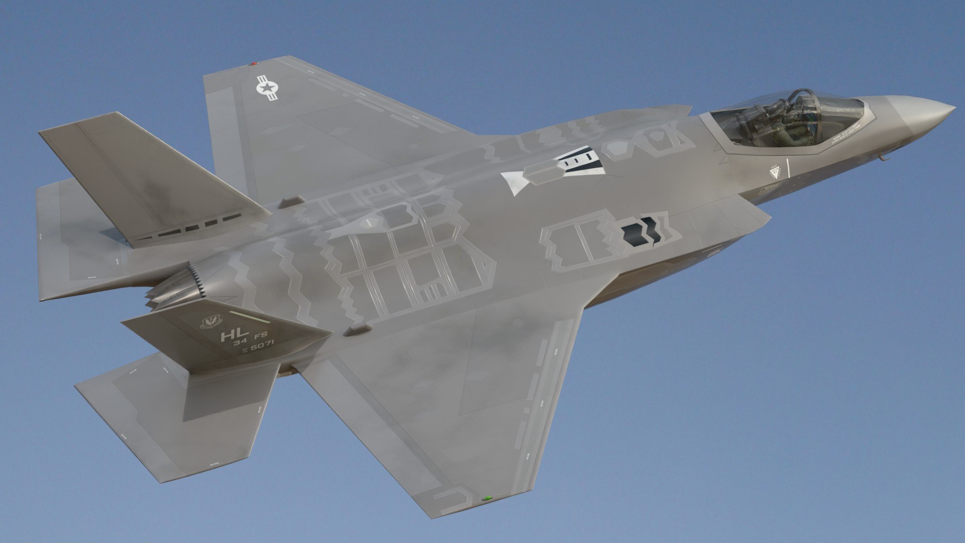 3D F35A Lightning II SC - TurboSquid 2296344