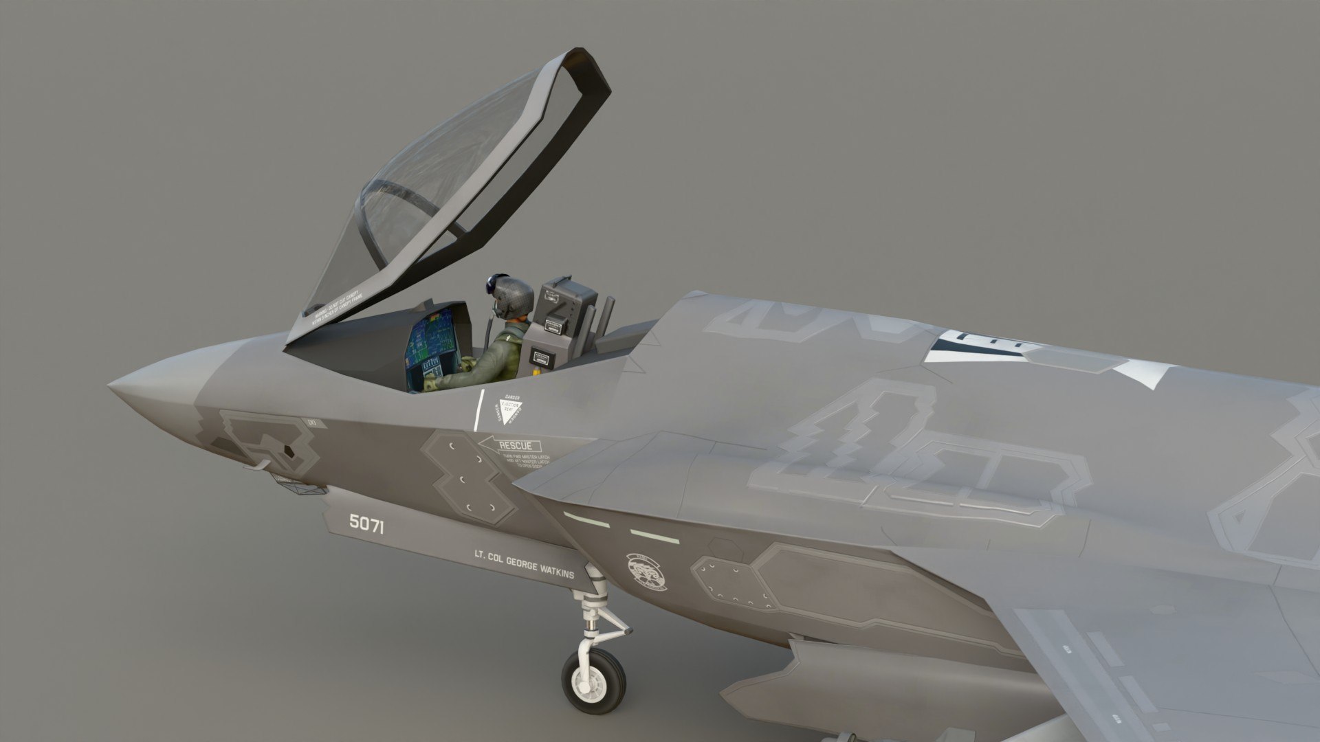 3D F35A Lightning II SC - TurboSquid 2296344