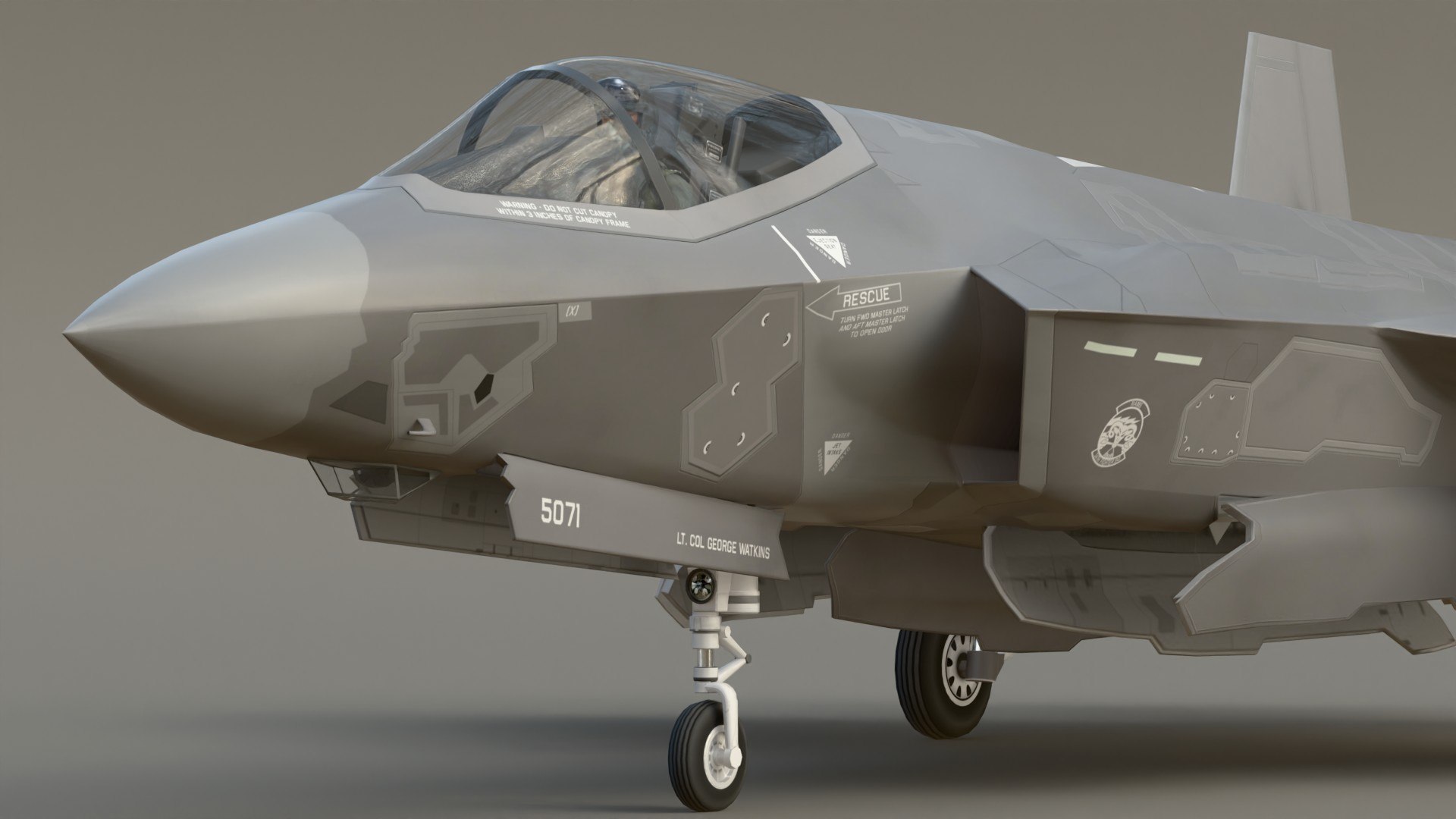 3D F35A Lightning II SC - TurboSquid 2296344