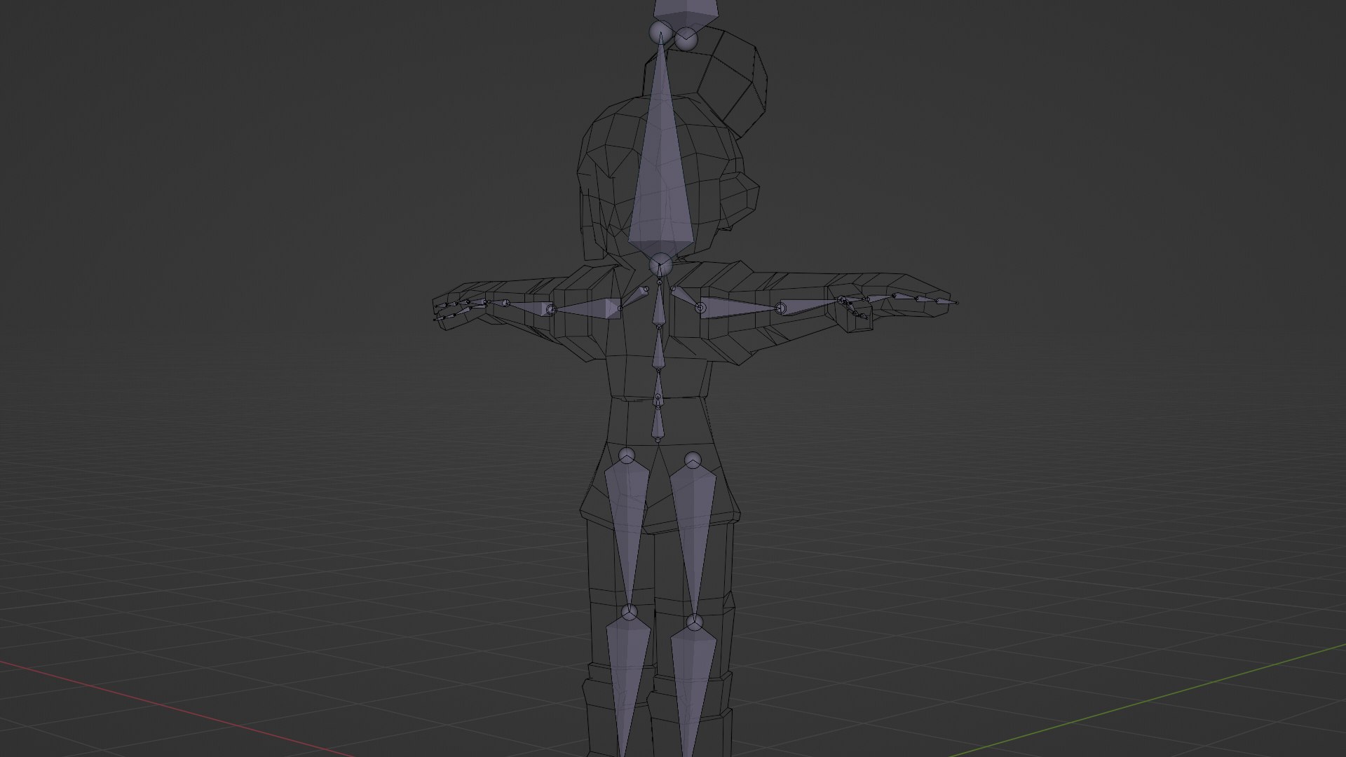 Low Poly Girl Character 3d Turbosquid 2255959 